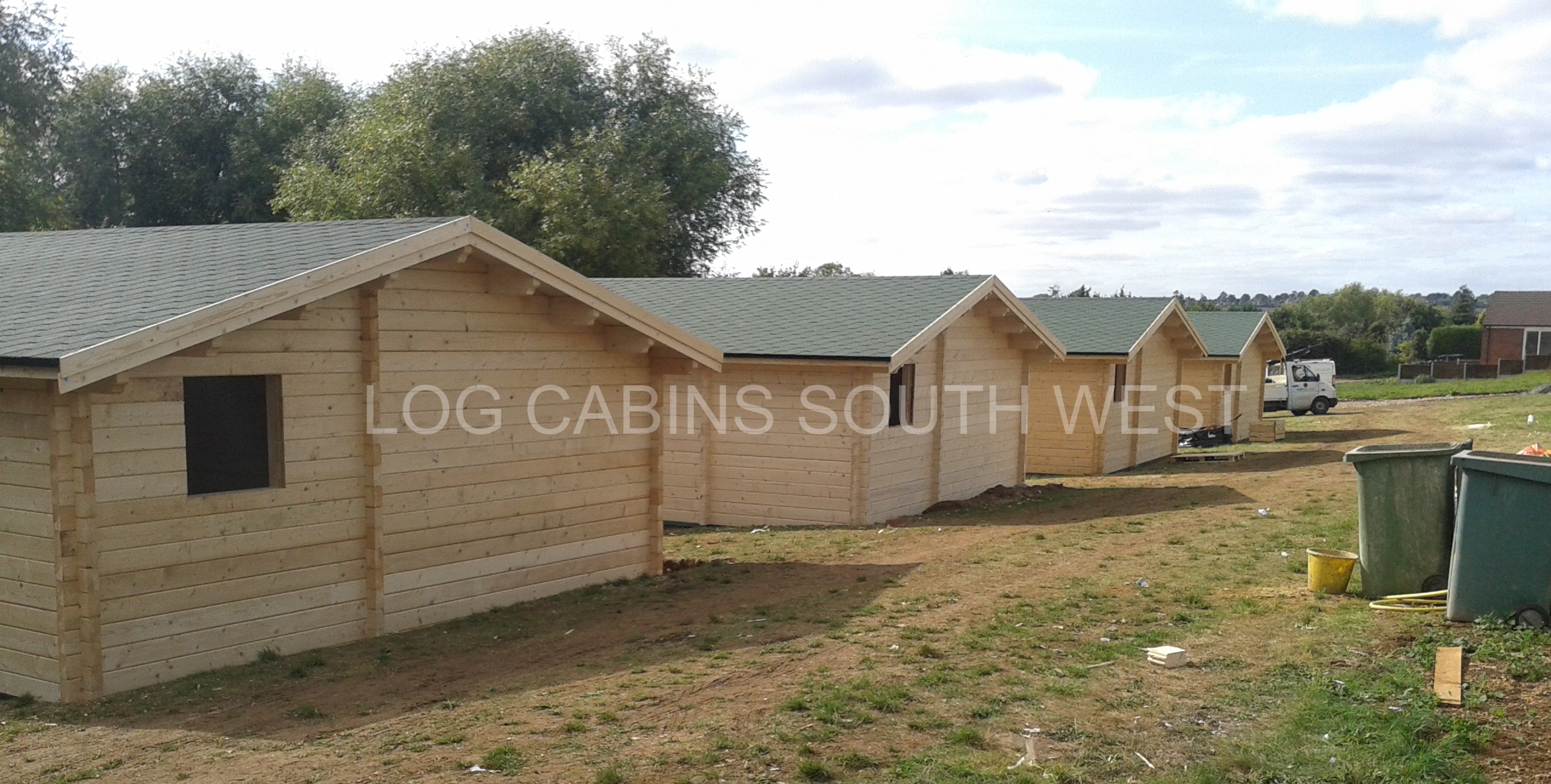 Two bedroom holiday log cabins - South West Log Cabins