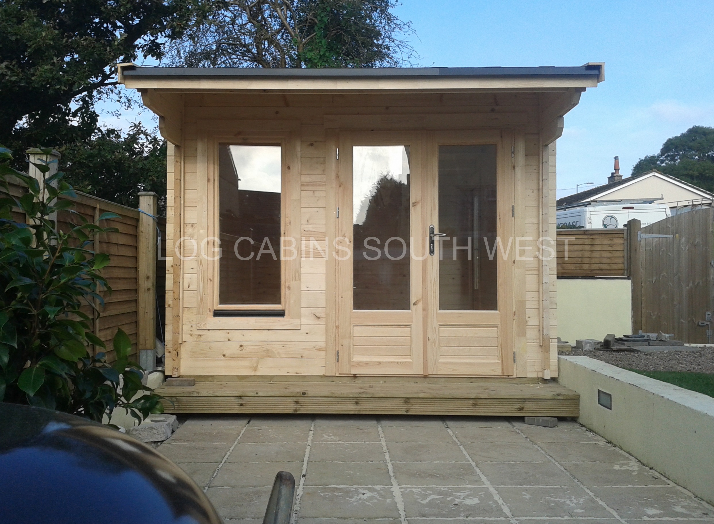 3.0m x 4.0m log cabin, Cornwall - South West Log Cabins