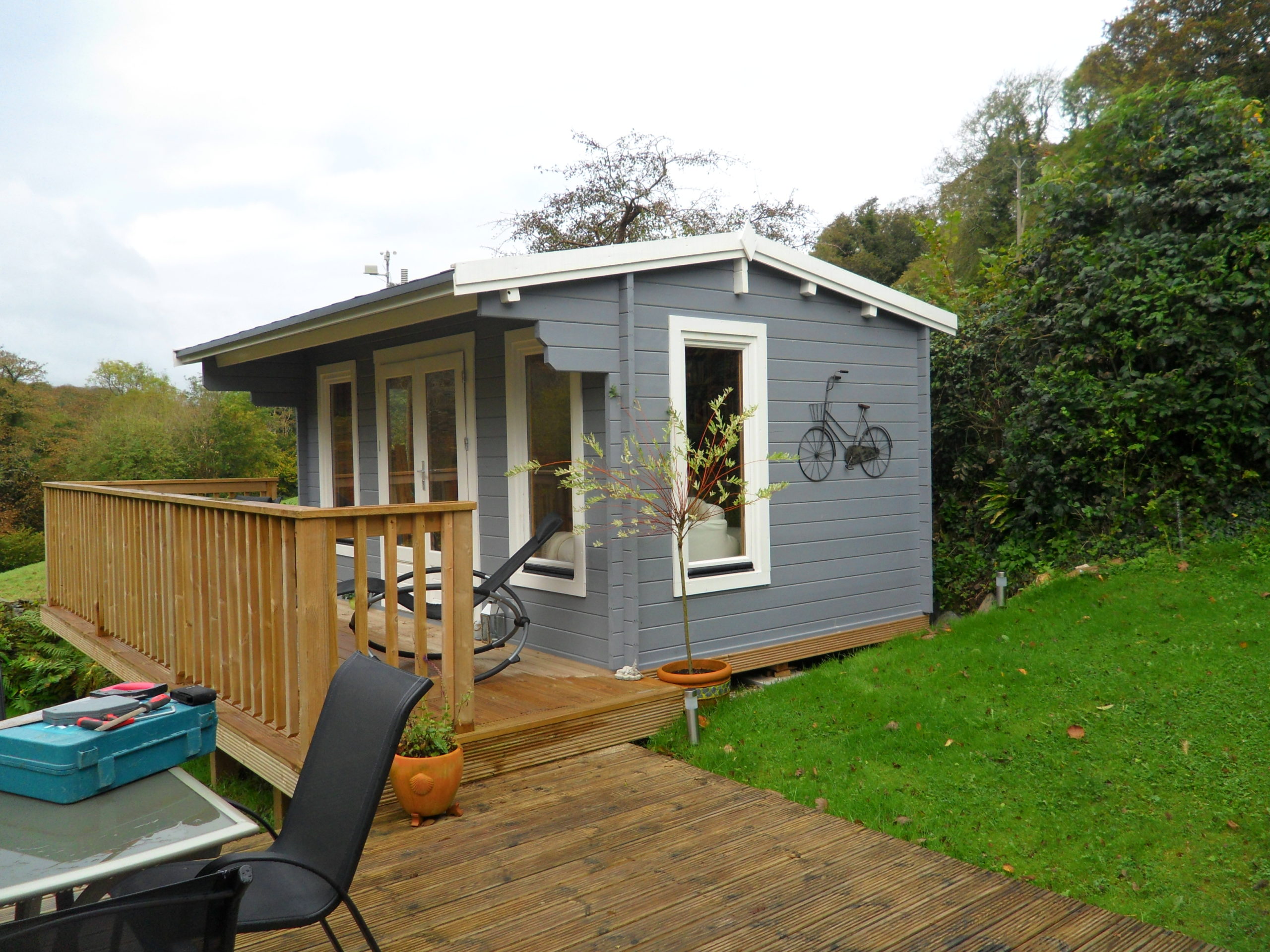 SW TF10, 4.75m x 2.95m, 44mm Log Cabin, Bodmin, Cornwall - South West ...