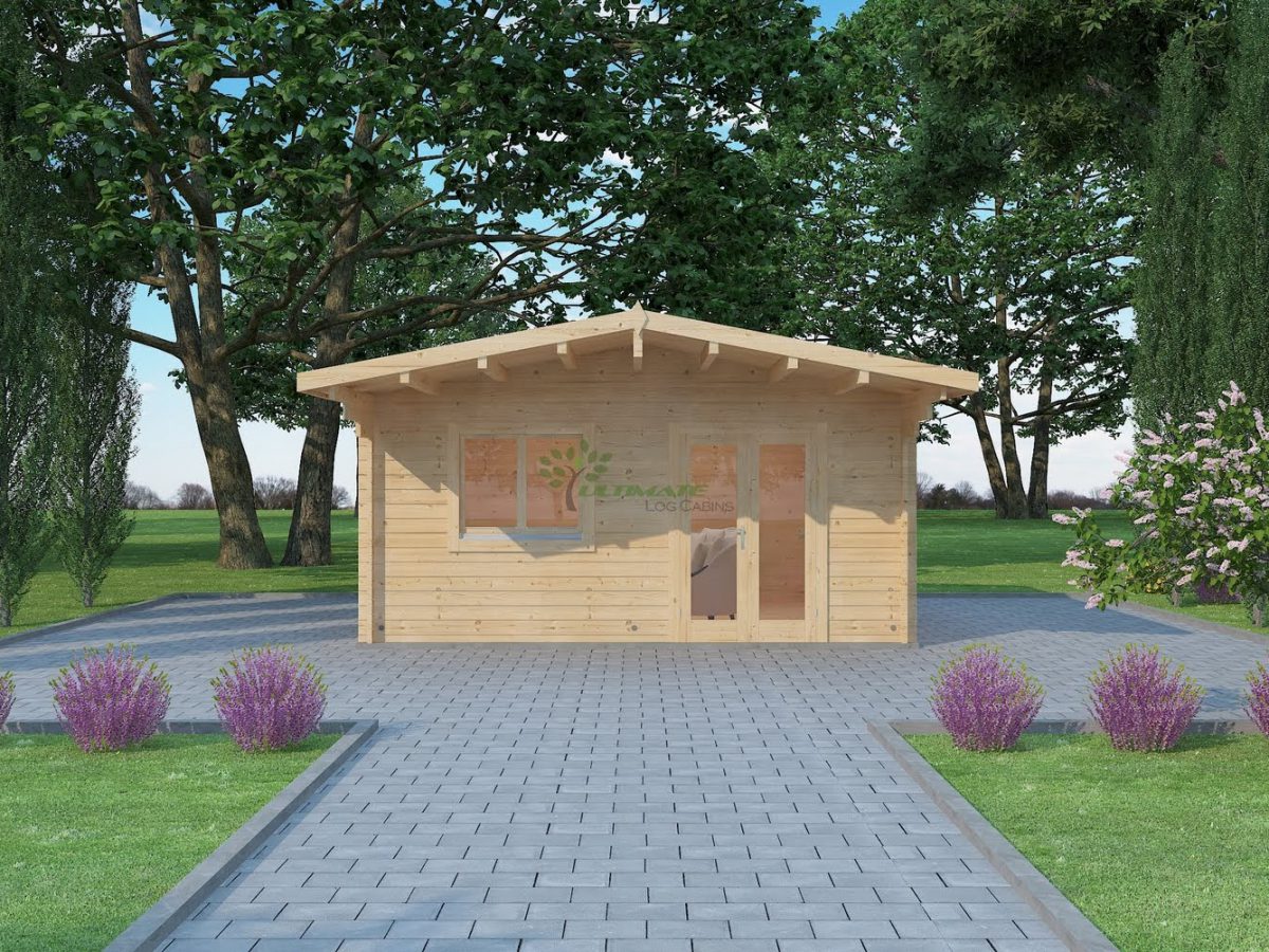 Office log cabins - perfect for adding a garden office to your home