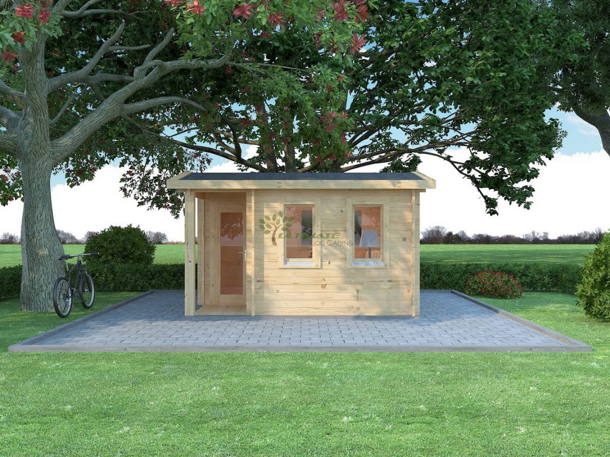 Office log cabins - perfect for adding a garden office to your home